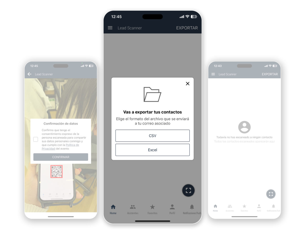 Con Lead Scanner guarda los datos de asistentes a tu evento - Meetmaps